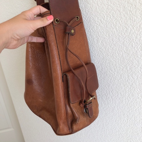 Bally | Bags | Vintage Bally Brown Leather Bag | Poshmark